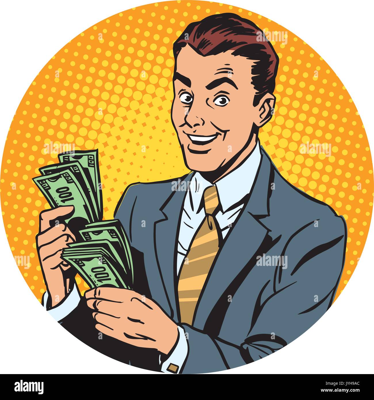 Cartoon character dollar sign hi-res stock photography and images - Alamy