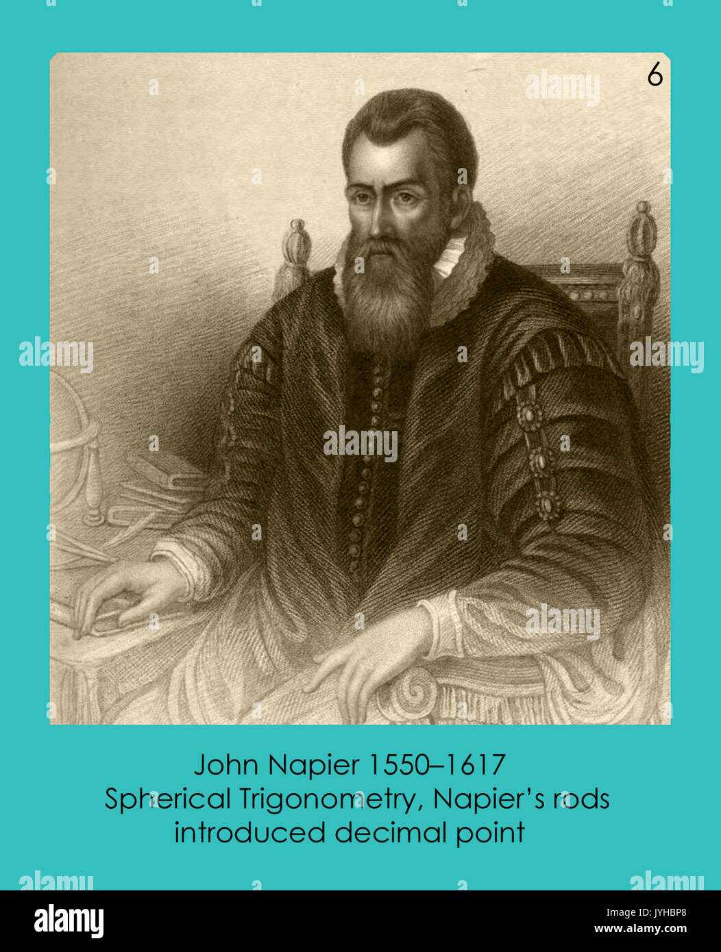 6 John Napier Stock Photo - Alamy