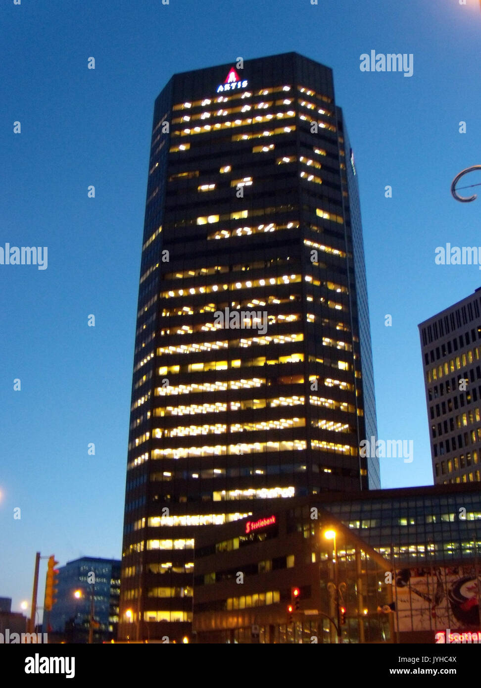 360 Main building in Winnipeg, Manitoba (2 Stock Photo - Alamy