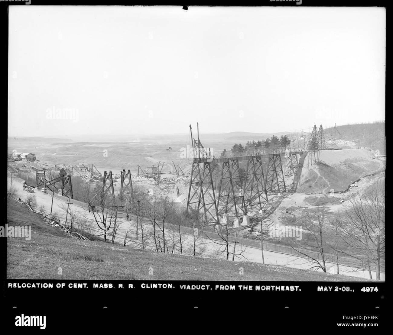 Central massachusetts railroad hi-res stock photography and images - Alamy