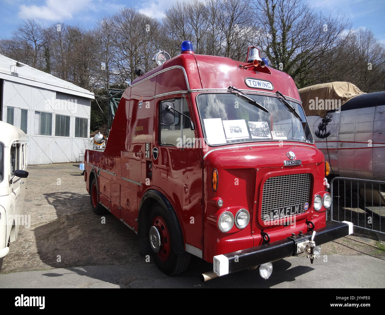 London fire brigade engines hi-res stock photography and images - Alamy
