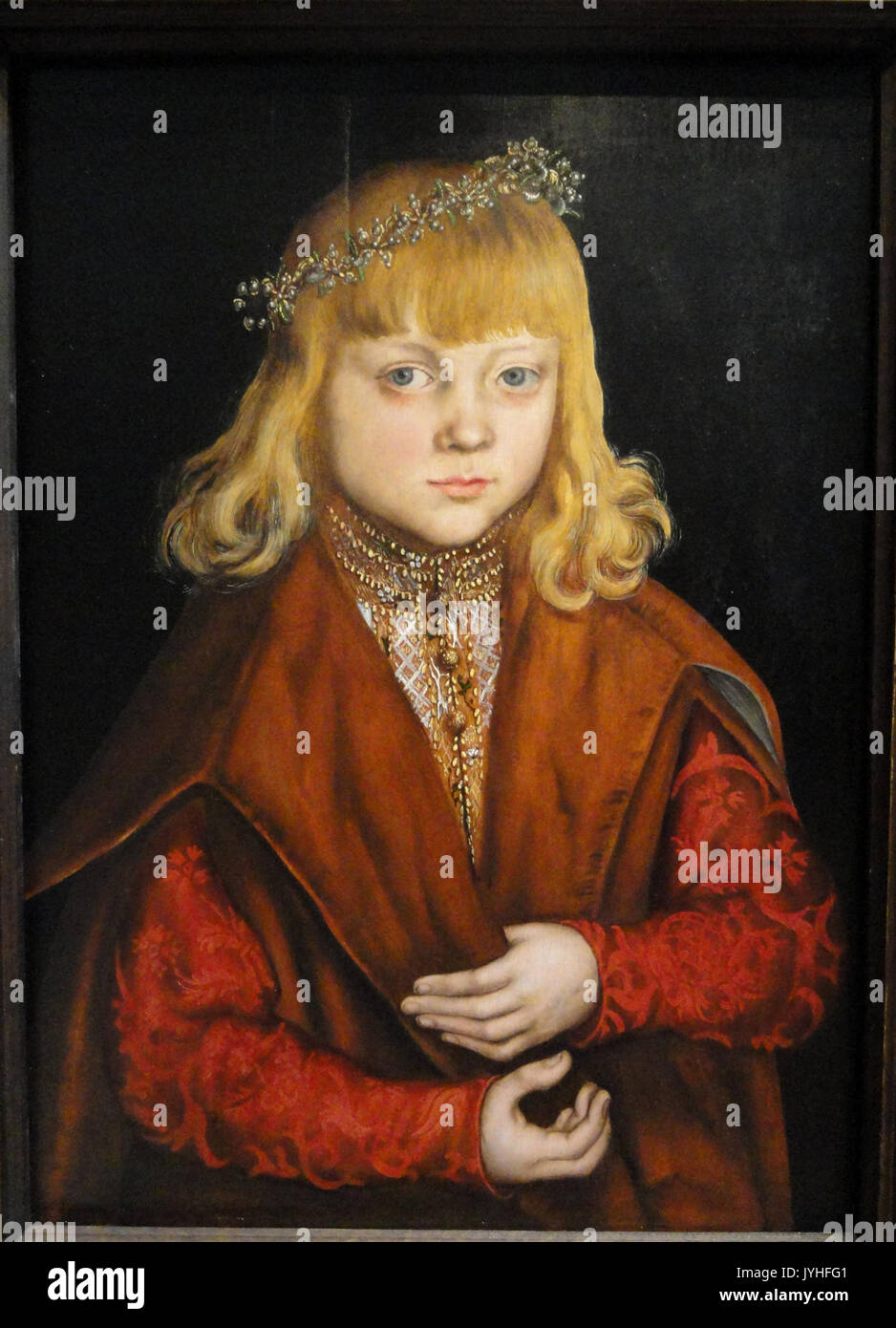 A Prince of Saxony by Lucas Cranach the Elder, c. 1517, oil on panel ...