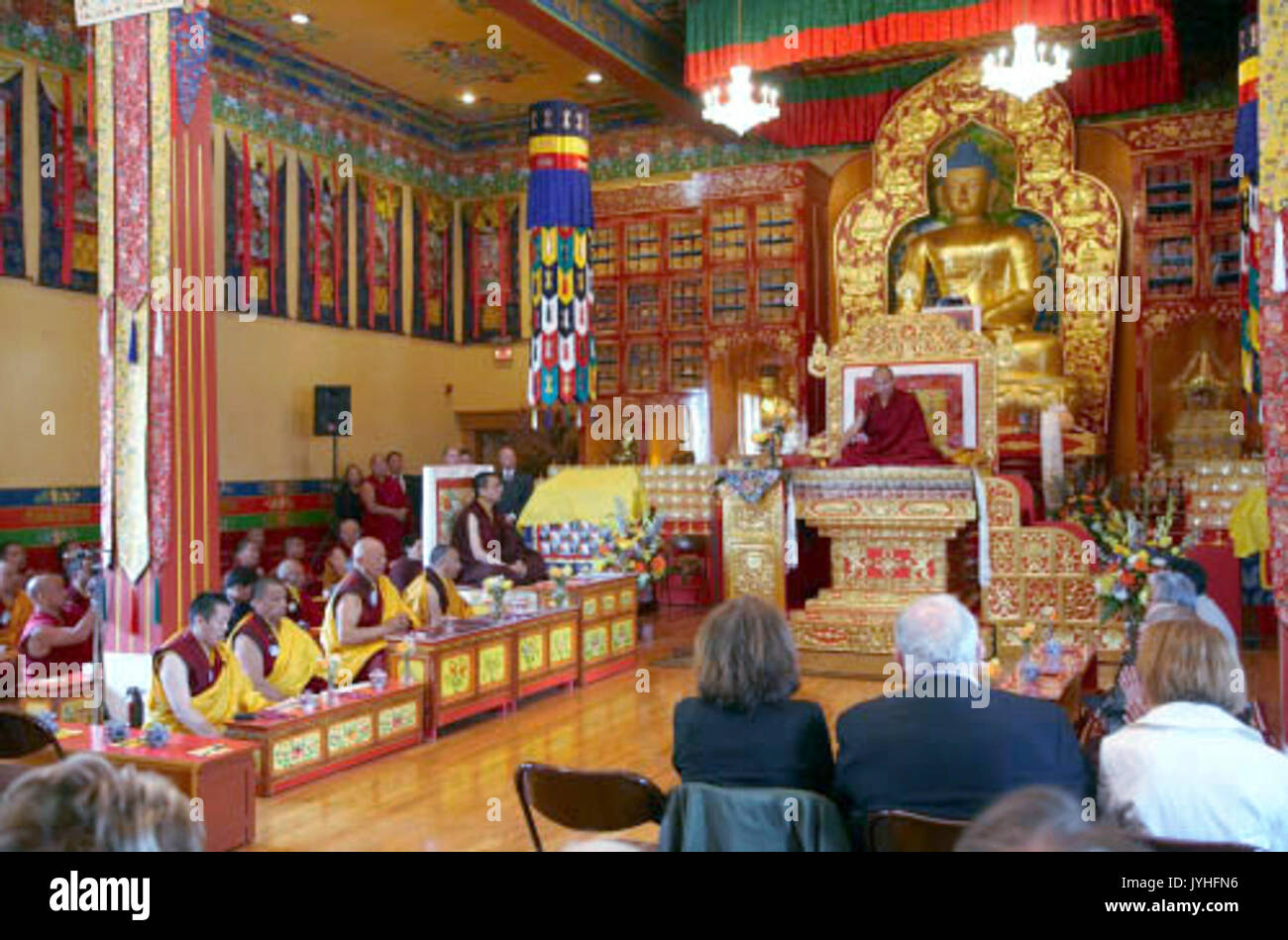 Tibetan shrine room hi-res stock photography and images - Alamy