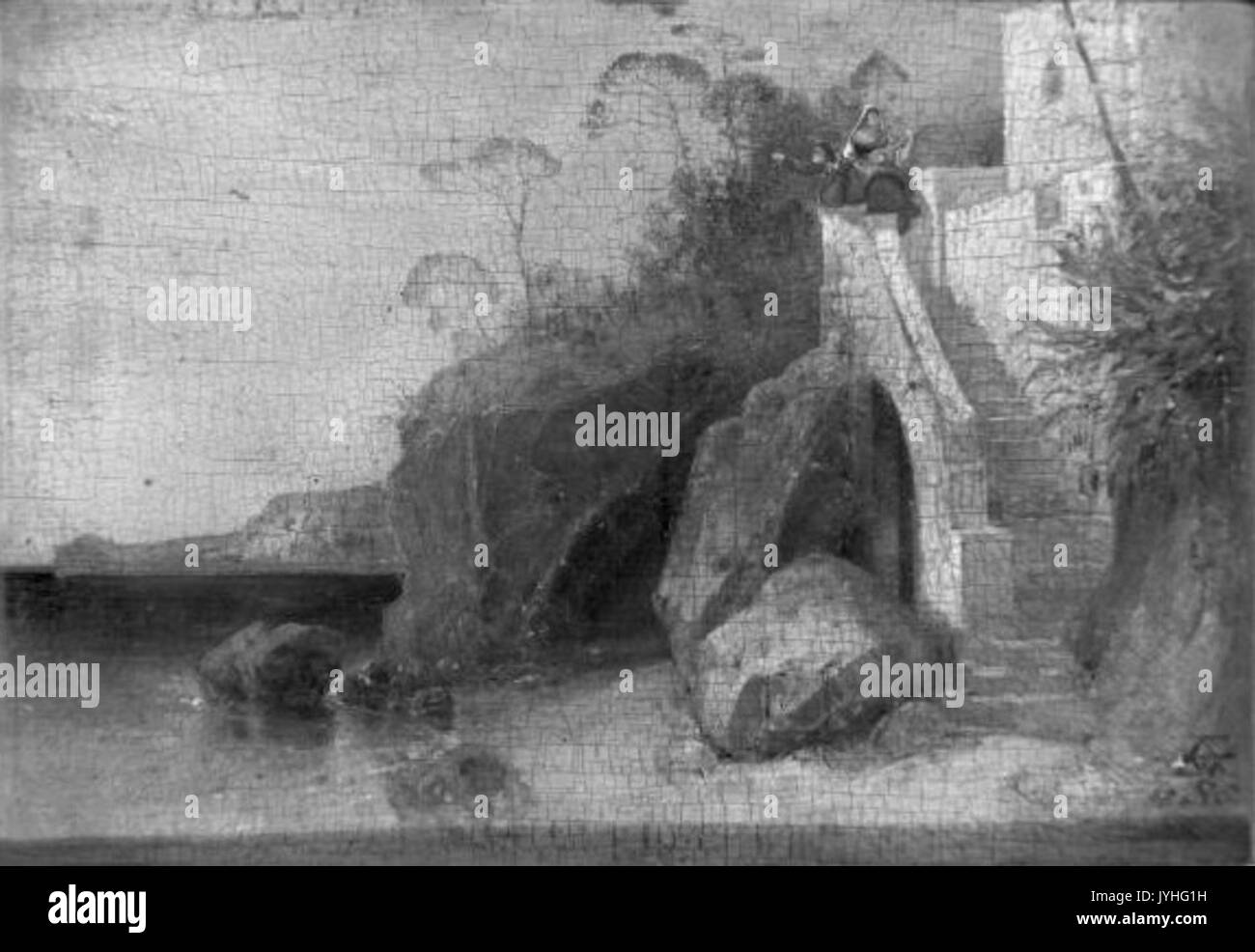 Horizontal motiv Black and White Stock Photos & Images - Alamy