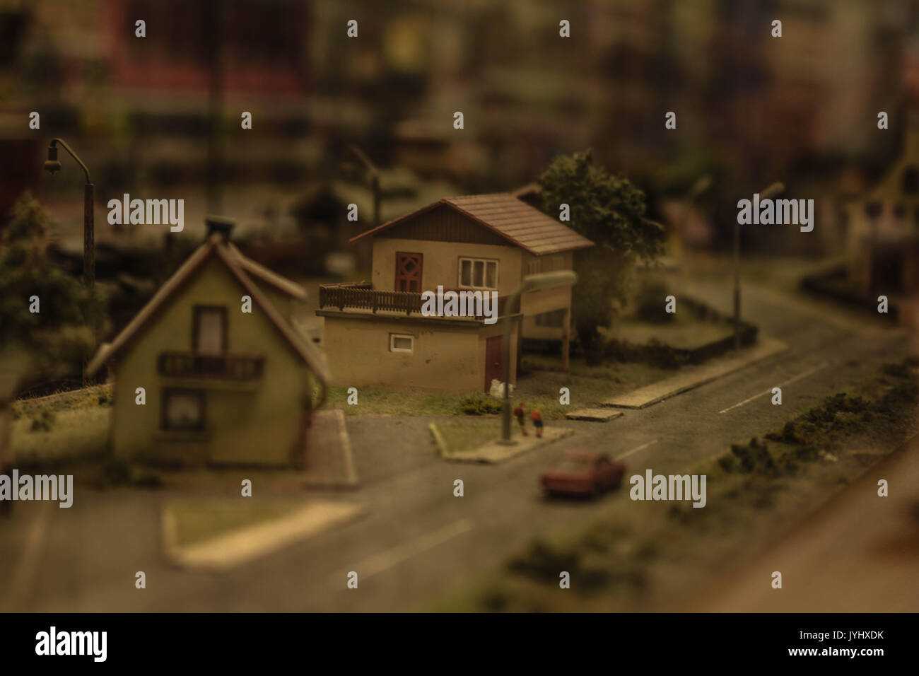 Miniature road layout hi-res stock photography and images - Alamy