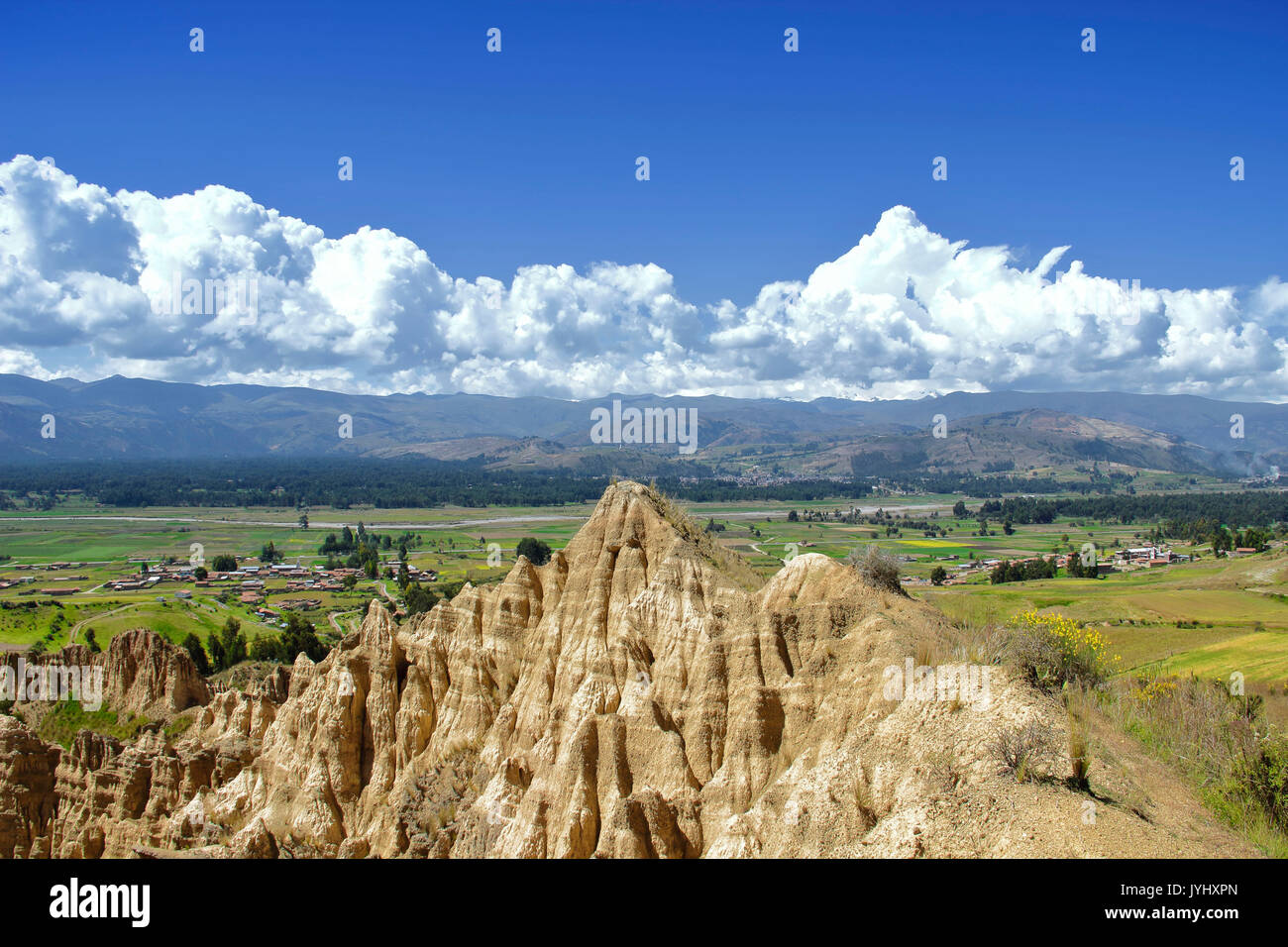 Soil formations as a result of wind and water erosion Stock Photo - Alamy