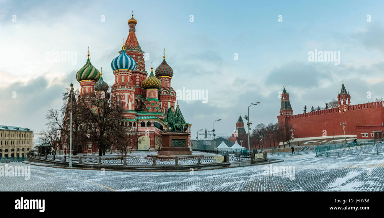 Russia, Moscow, Red Square, St. Basil's Cathedral Stock Photo - Alamy