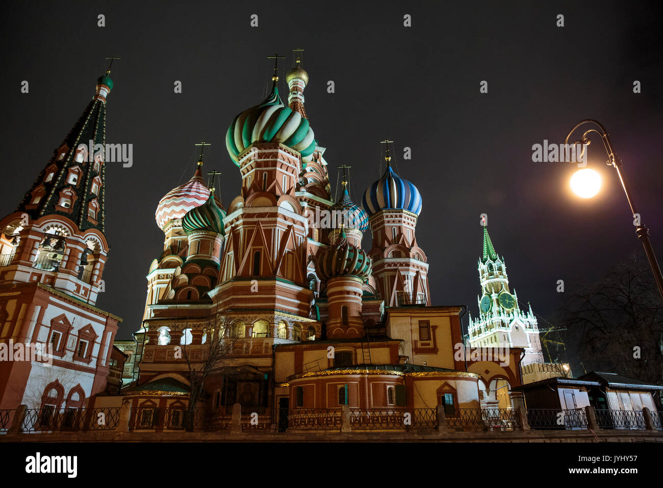 Russia, Moscow, Red Square, St. Basil's Cathedral Stock Photo - Alamy