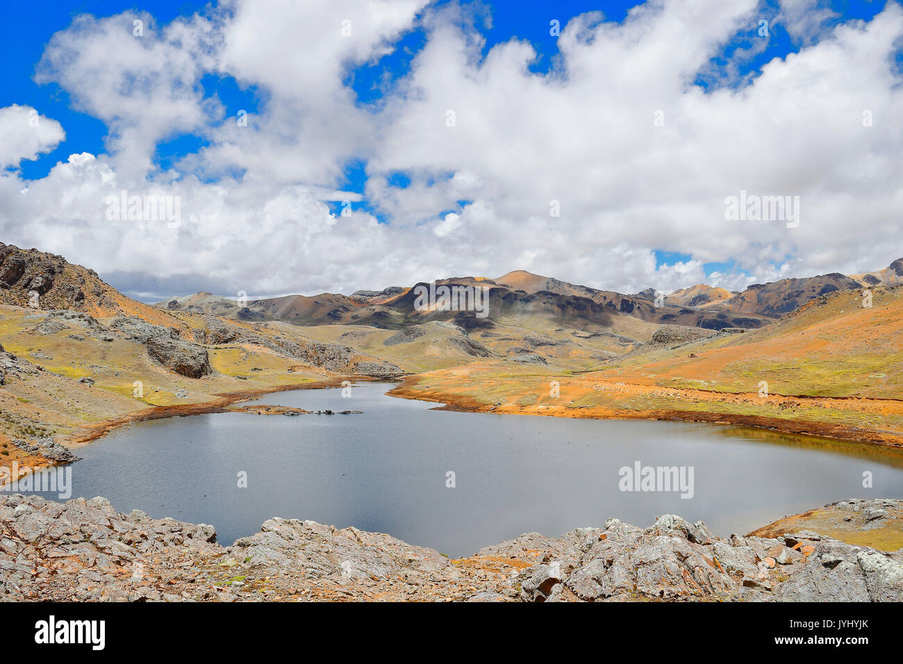 Andean lake hi-res stock photography and images - Alamy