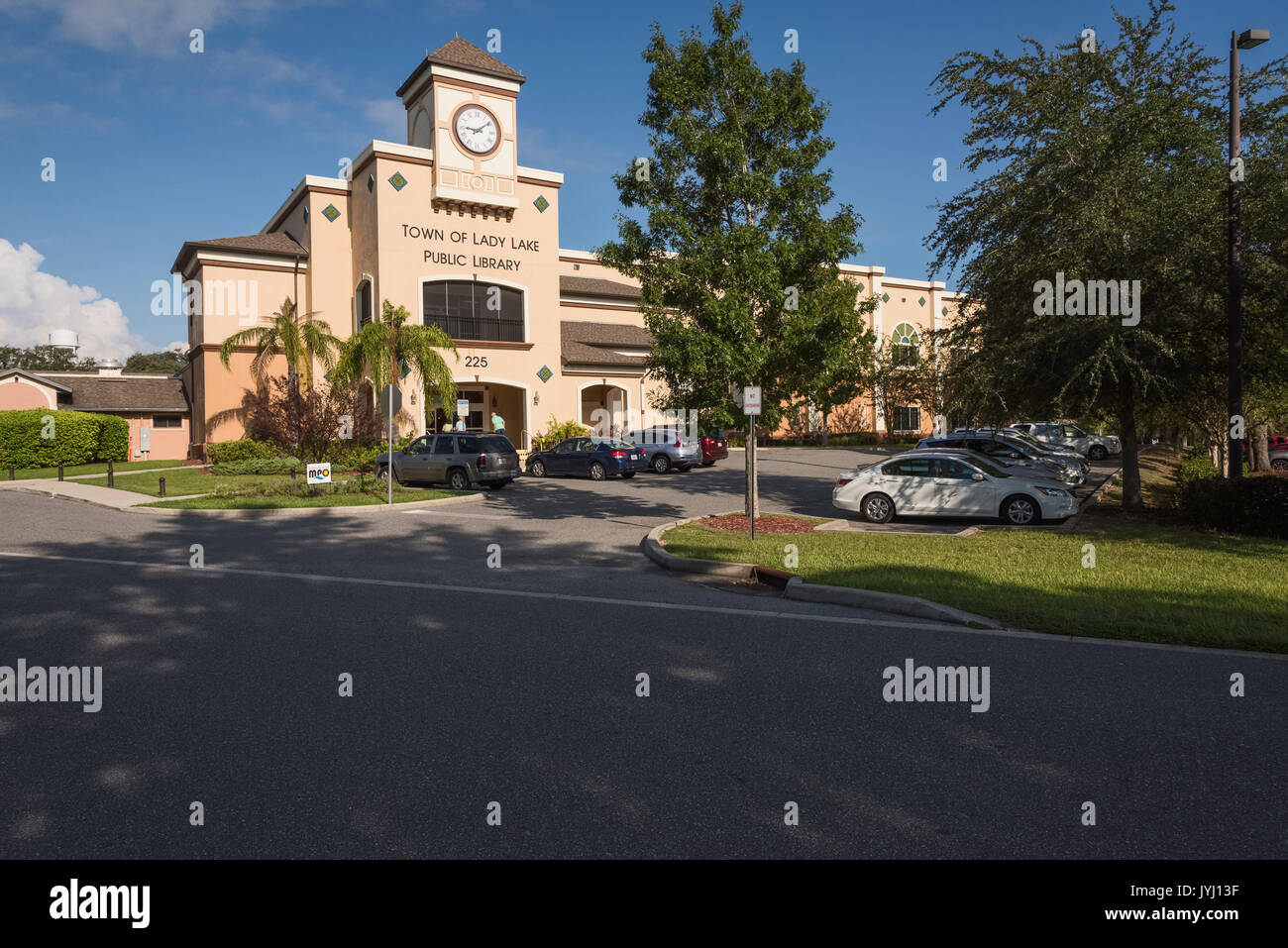 Town of Lady Lake Florida Public Library Stock Photo - Alamy