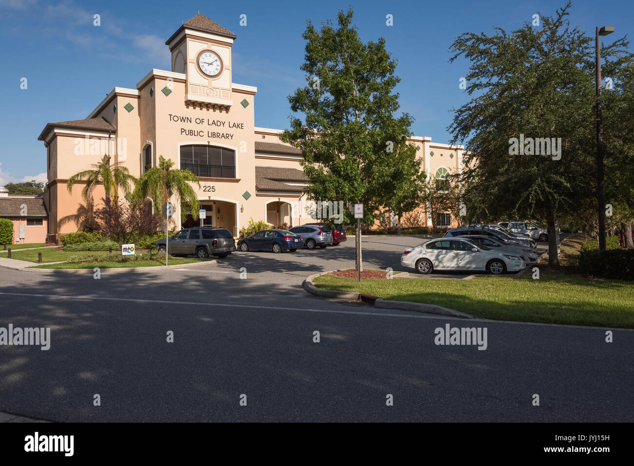 Town of Lady Lake Florida Public Library Stock Photo - Alamy
