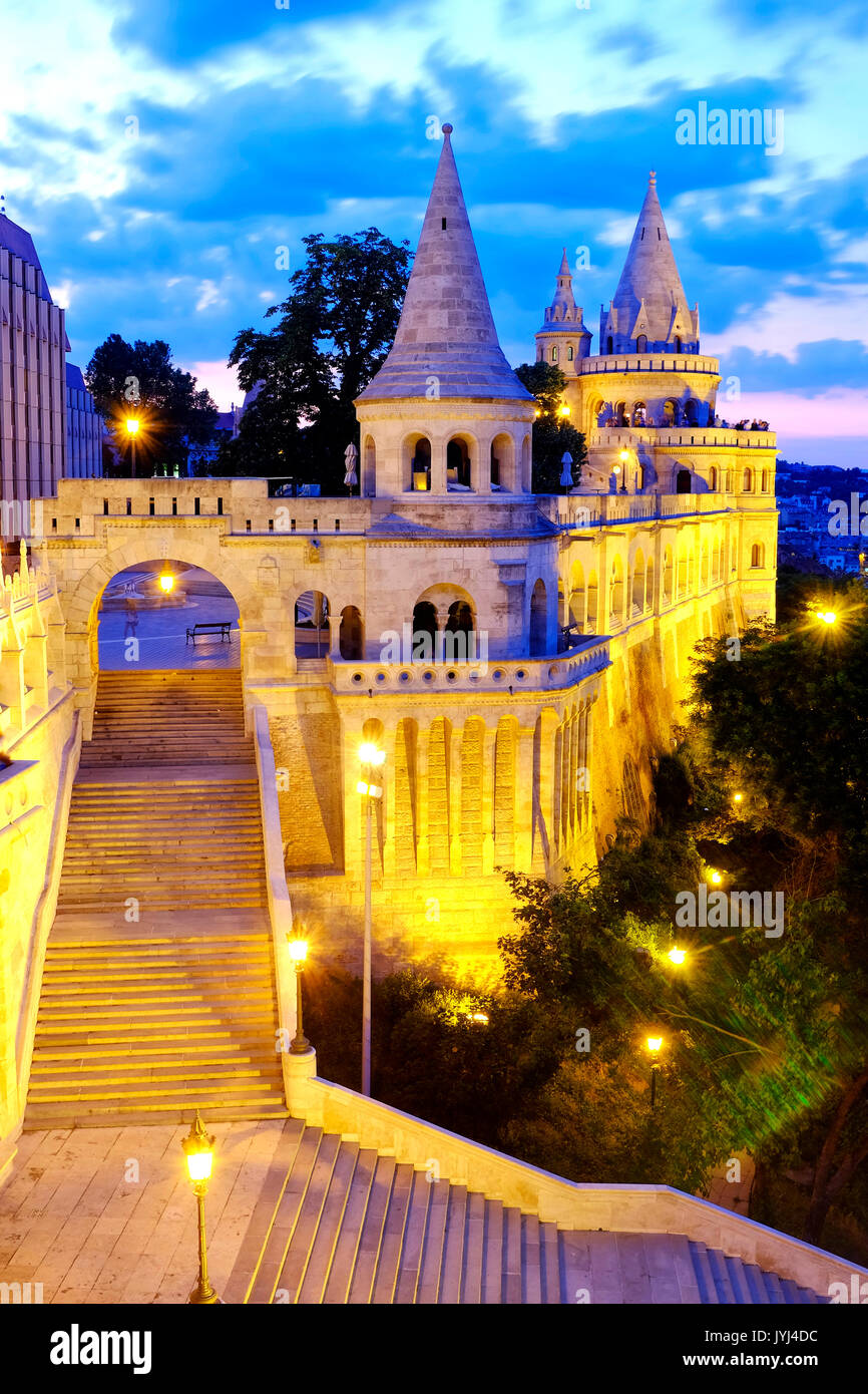 Fisherman's Bastion, Budapest, Hungary Stock Photo - Alamy