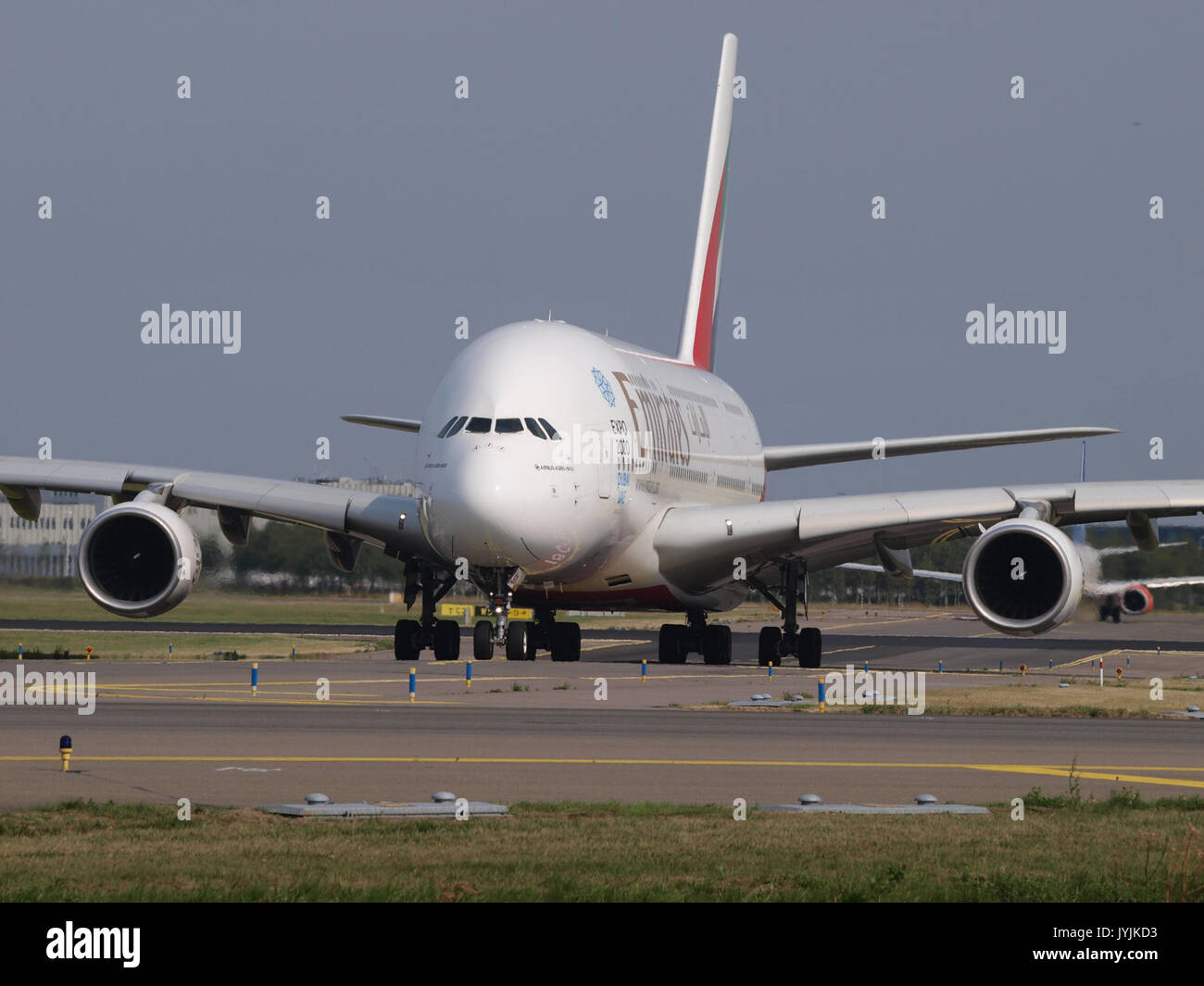 A6 EEC Emirates Airbus A380 861 cn 110 taxiing, 25august2013 pic 002 ...