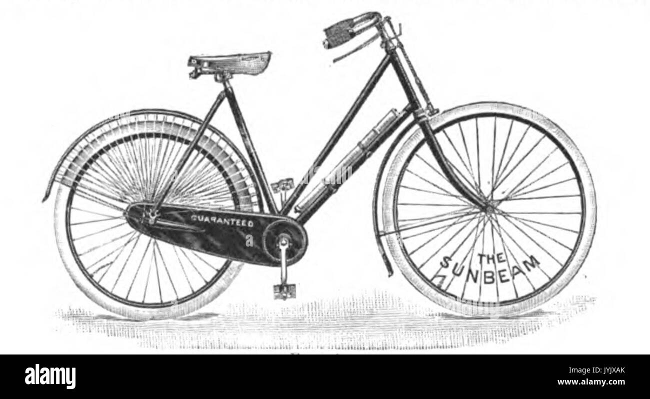 1896 Sunbeam ladies' safety bicycle Stock Photo - Alamy