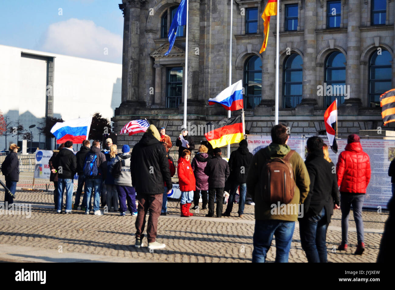German people and foreigner travelers walk and posing for take photo at ...
