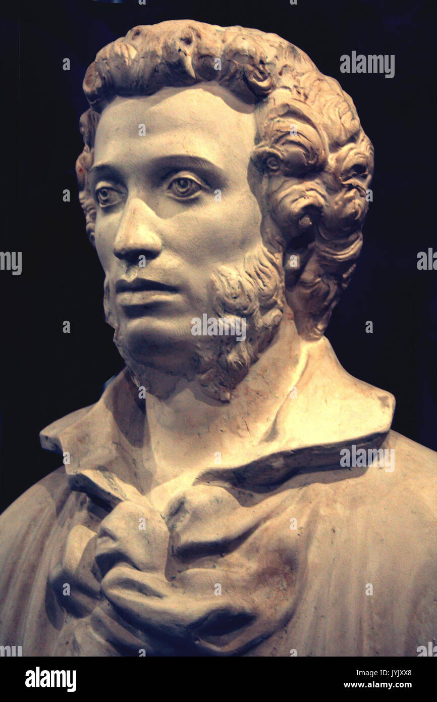 A S Pushkin by V G Sidorenko Stock Photo - Alamy