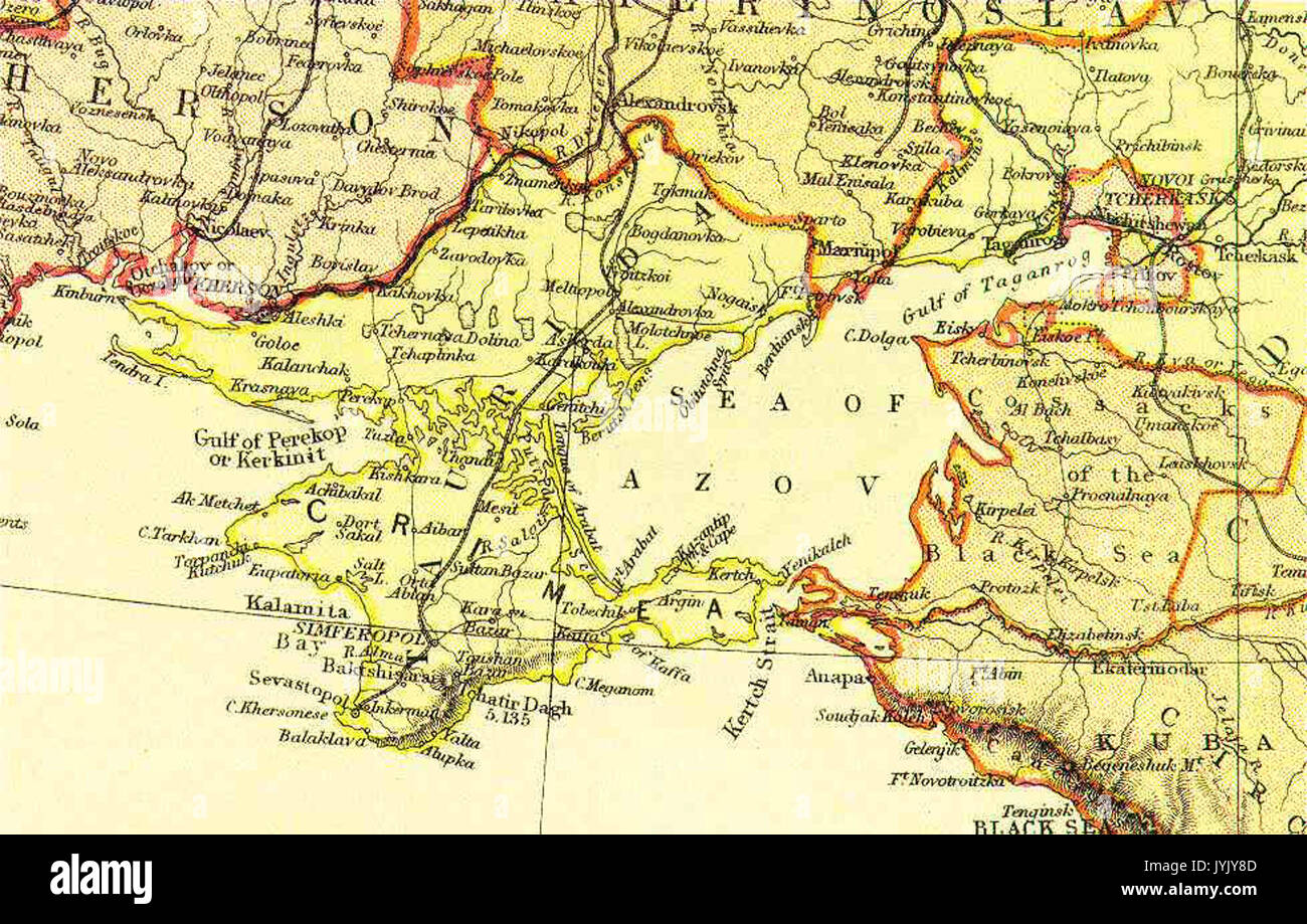 1882 map europe hi-res stock photography and images - Alamy