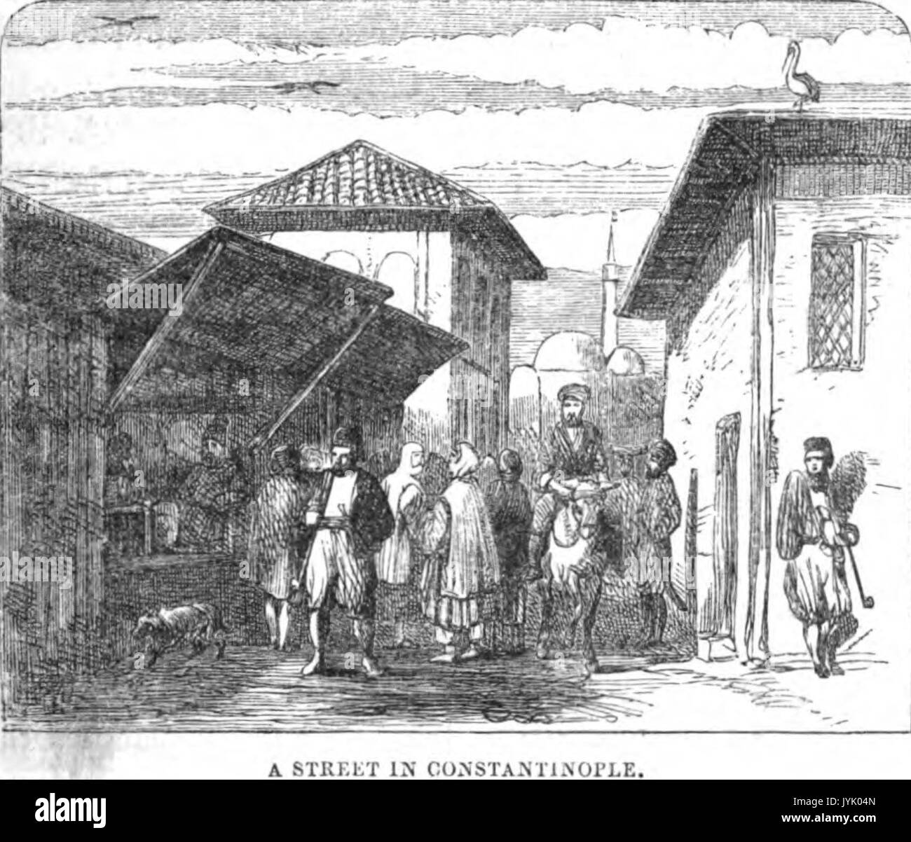 Historic map of constantinople Black and White Stock Photos & Images ...