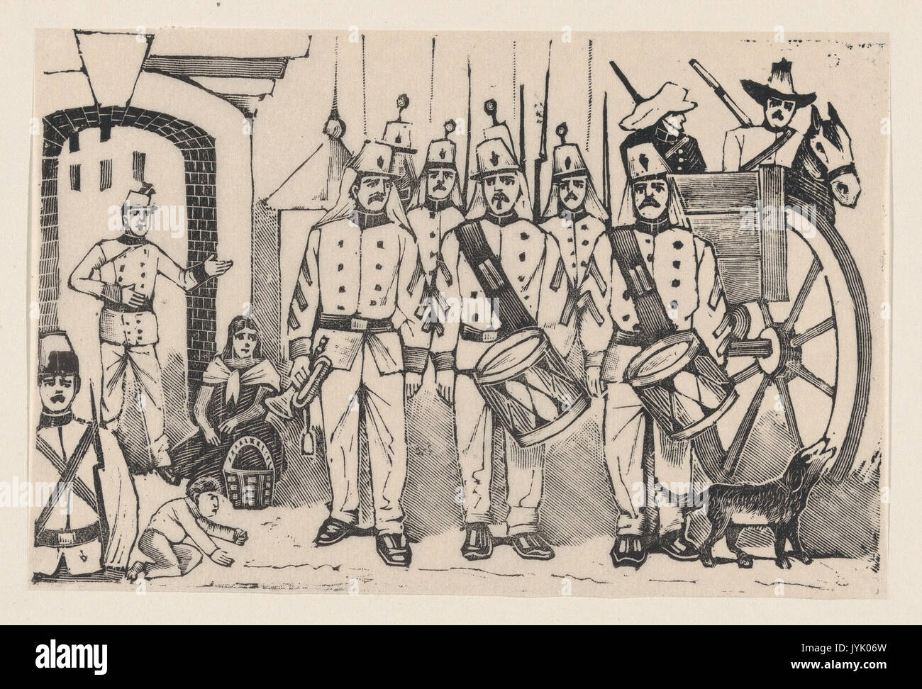 Marching Band Drawing