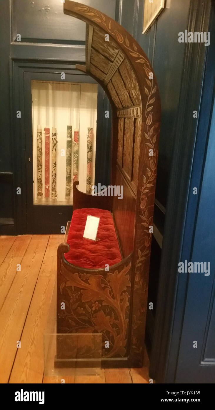 Wooden carved bench hi-res stock photography and images - Alamy