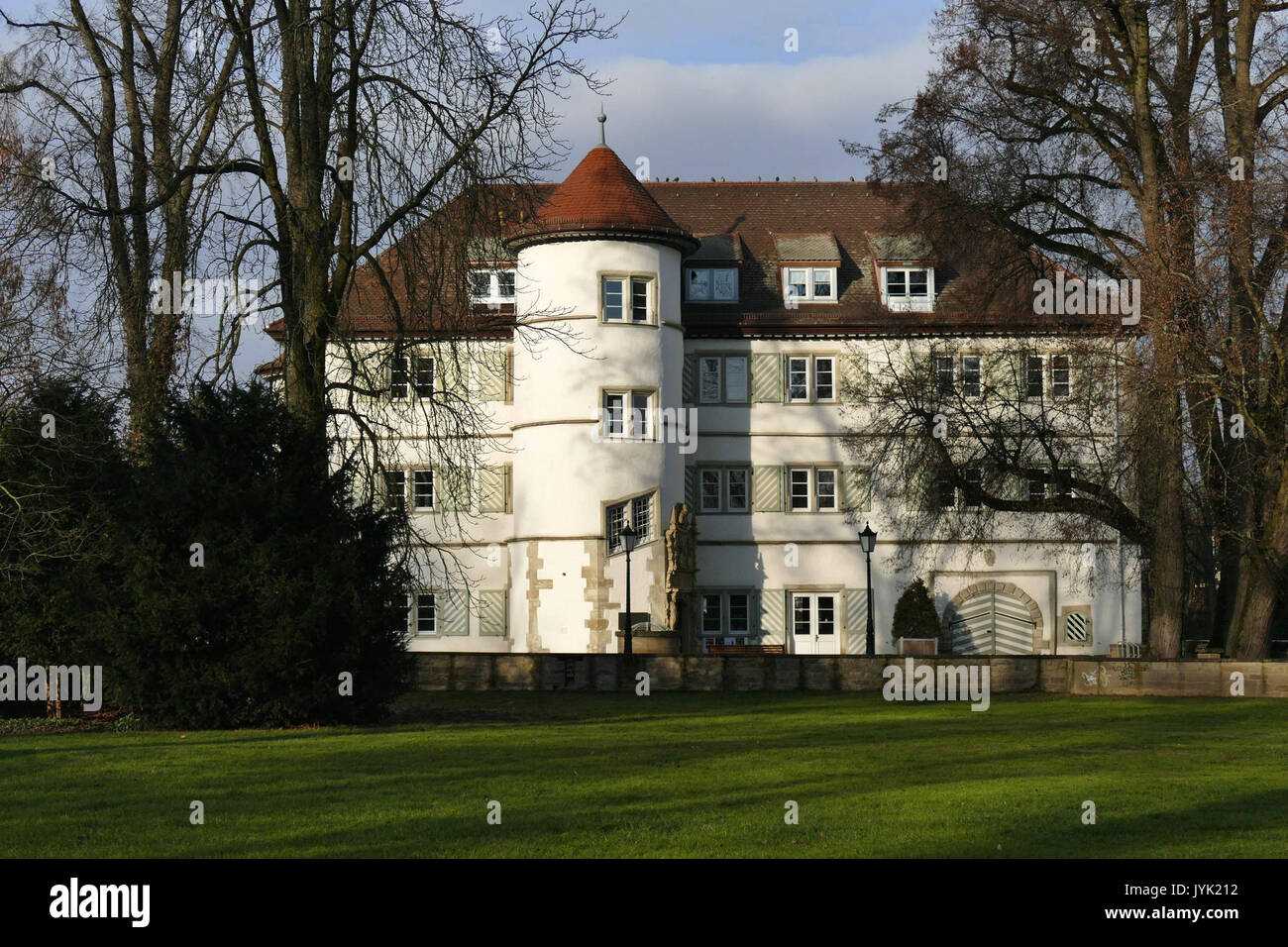 2016.12.28.134600 Moated Castle (Wasserschloss) Bad Rappenau Stock ...