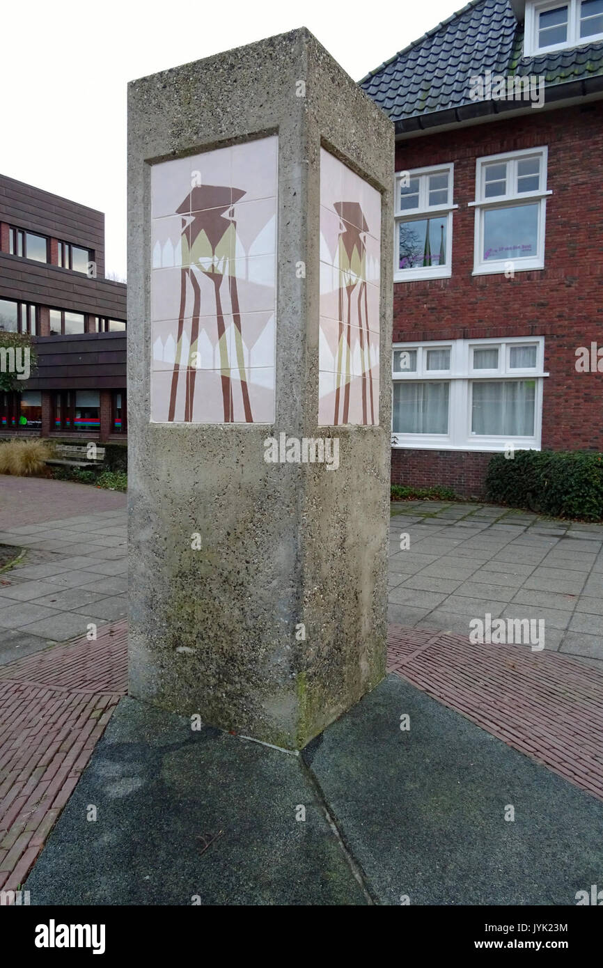 20161216 Verzetsmonument Brink Oosterwolde Piet Keuning Jos Mosselveld ...