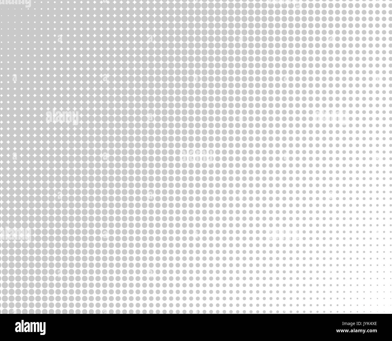 Vertical gradient gray halftone dots background. Pop art template ...