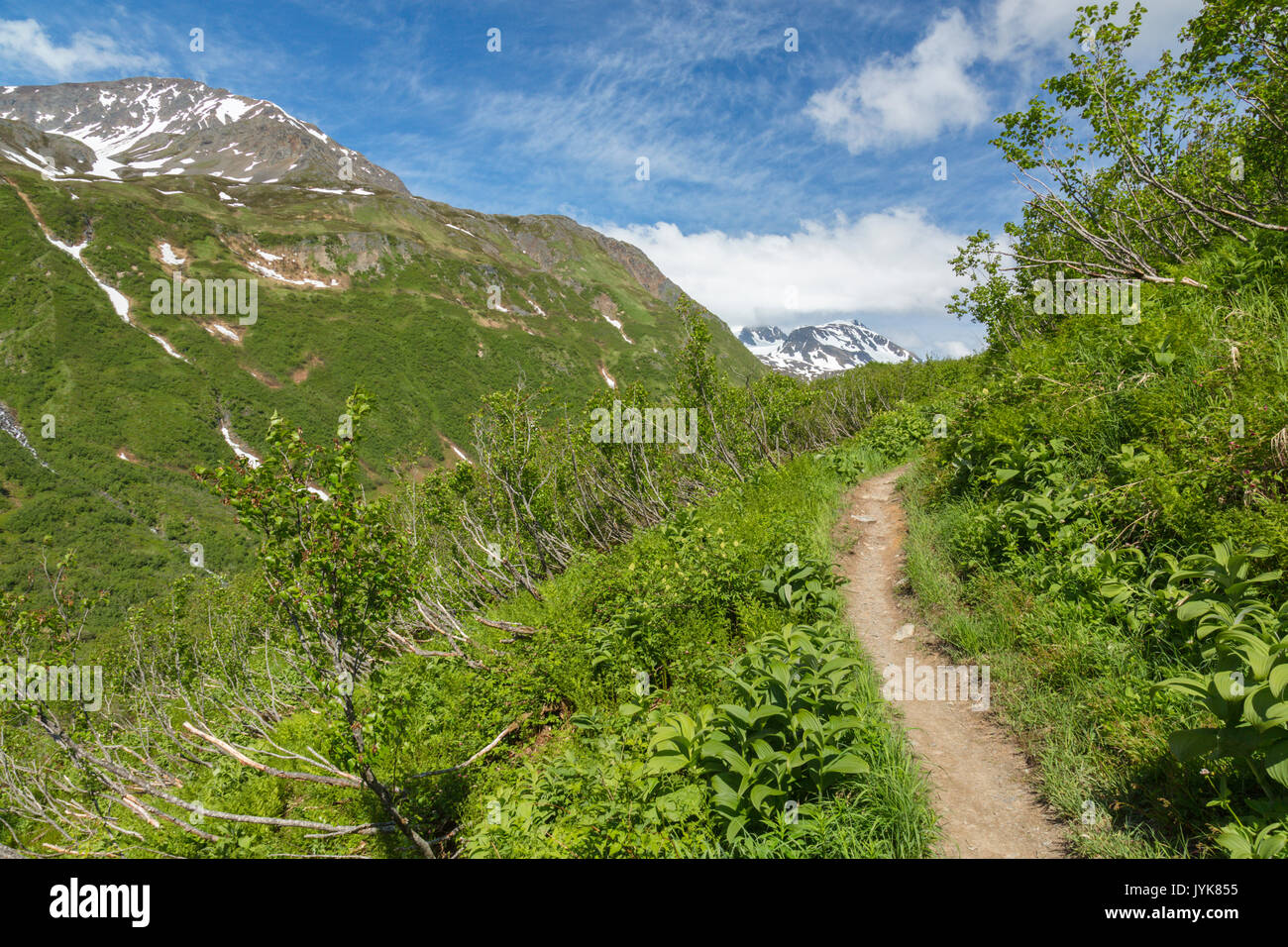 Lost lake trail alaska hi-res stock photography and images - Alamy