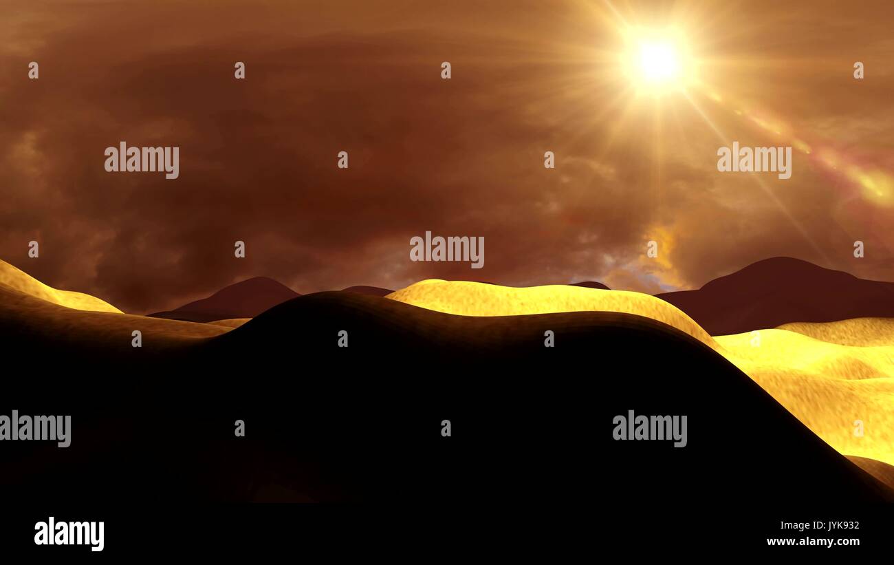 brown desert landscape - High Definition abstract CGI motion background ...