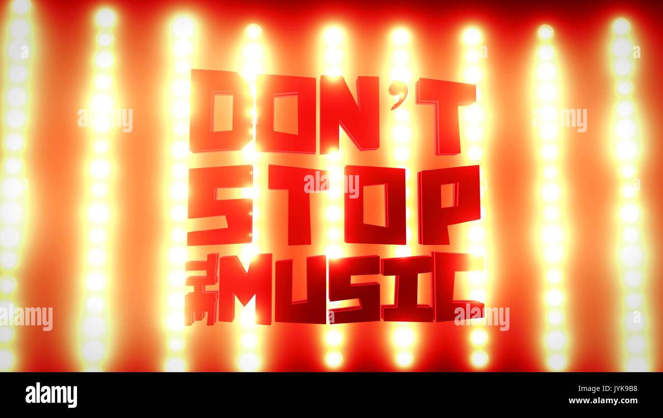 Dont stop the music hi-res stock photography and images - Alamy