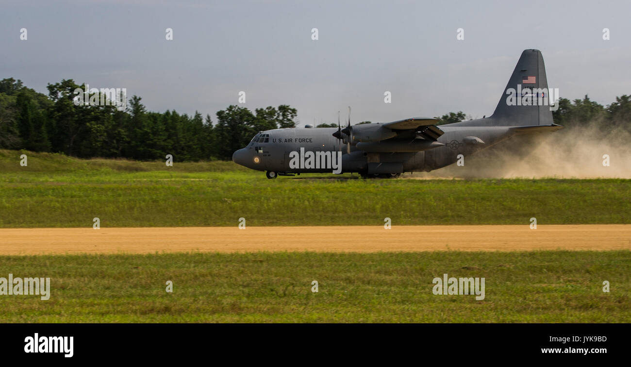 A U.S. Air Force C-130 Hercules assigned to the 908th Airlift Wing ...