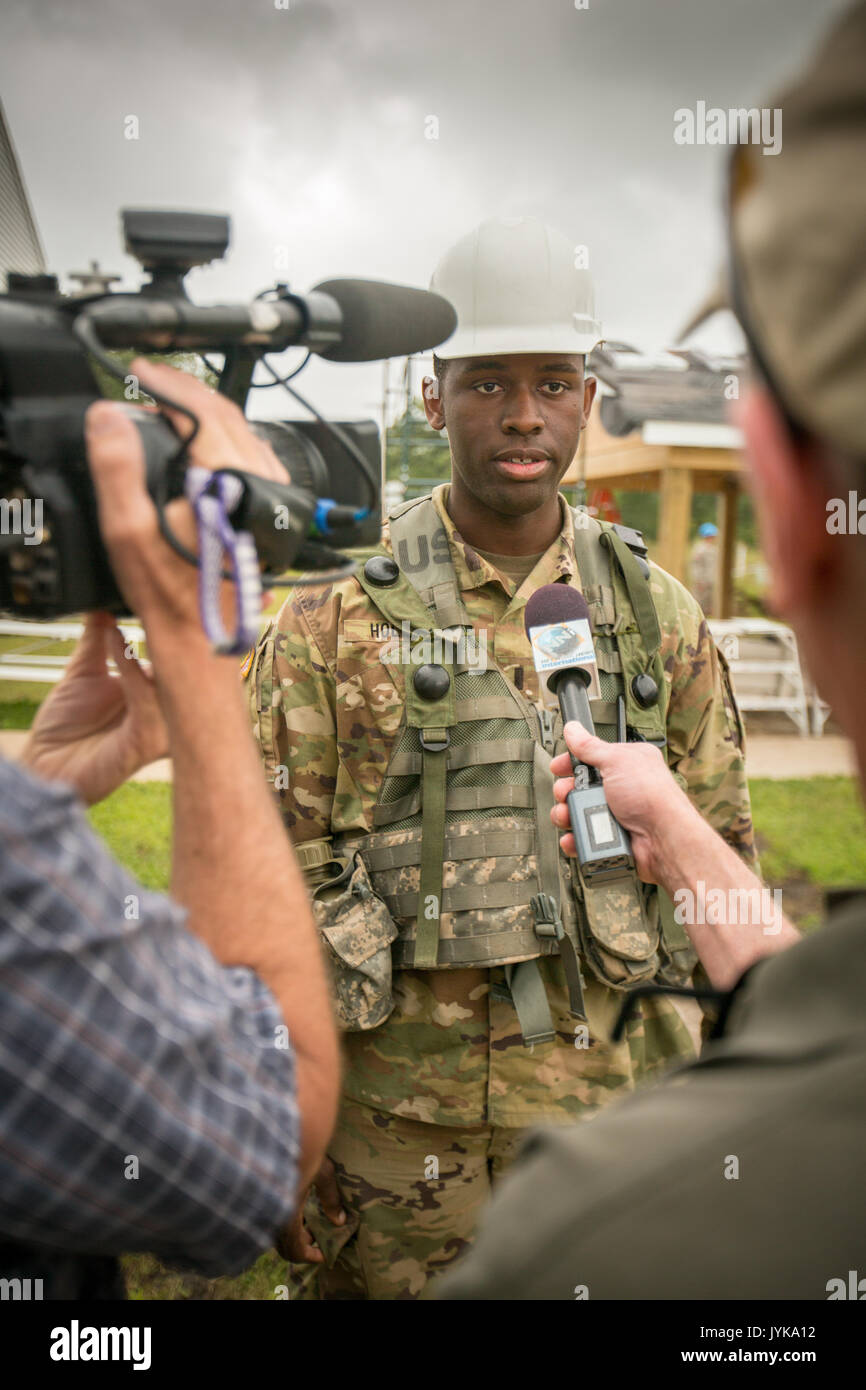 U.S. Army Reserve 1st Lt. Sheldon Holmes, 486th Engineer Company ...