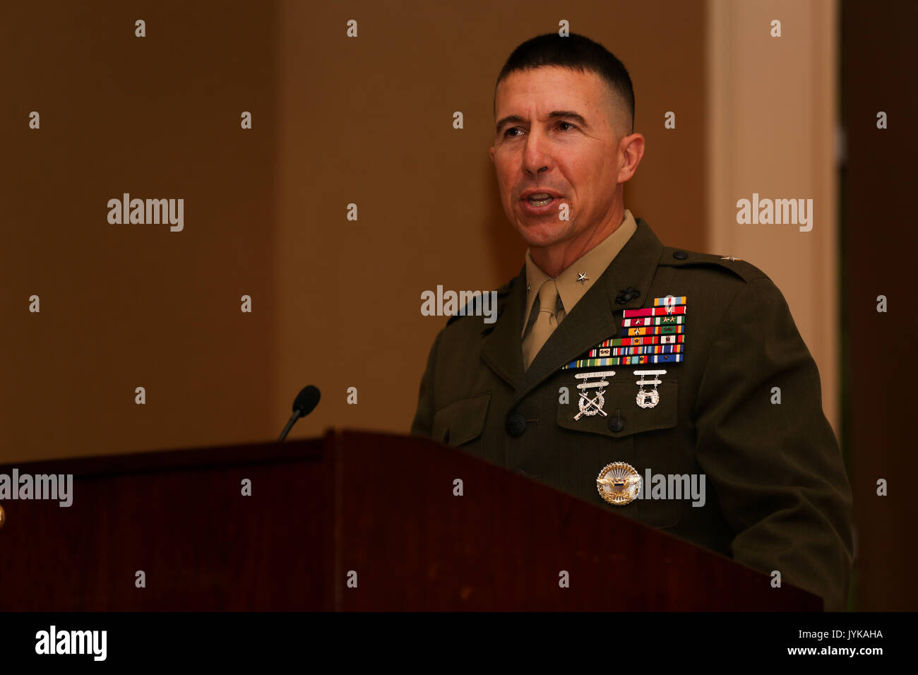 U.S. Marine Corps Brig. Gen. Benjamin T. Watson, assistant division ...