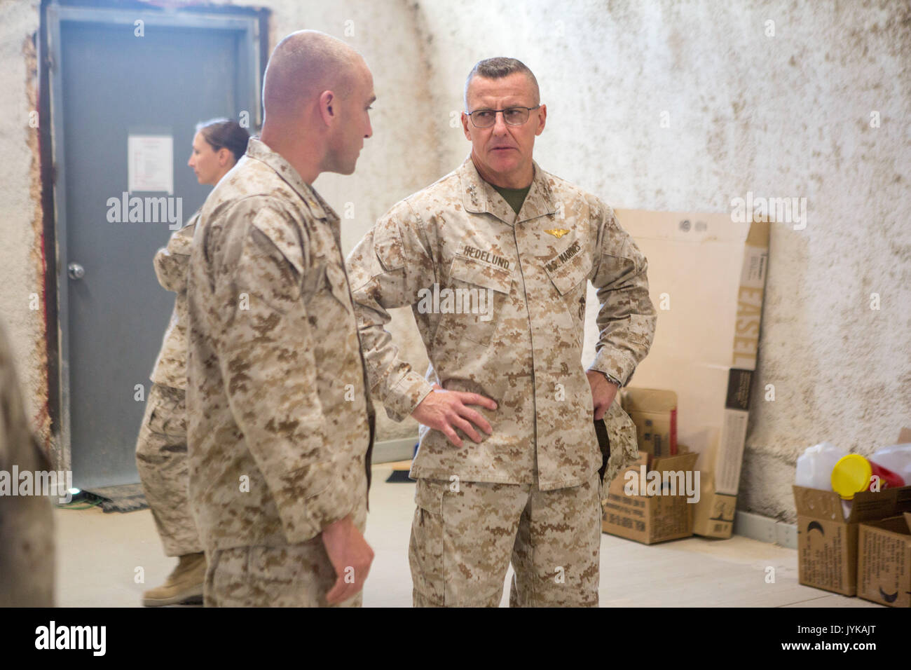 Maj gen hedelund 2nd marine hi-res stock photography and images - Alamy