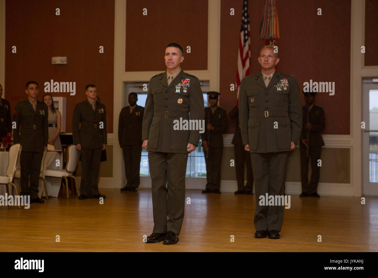 U.S. Marine Corps Brig. Gen. Benjamin T. Watson, assistant division ...