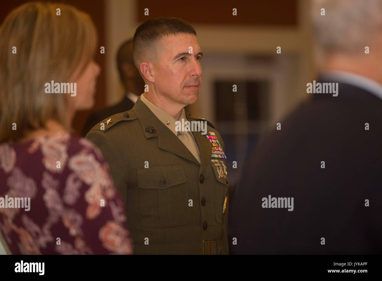 U.S. Marine Corps Brig. Gen. Benjamin T. Watson, assistant division ...