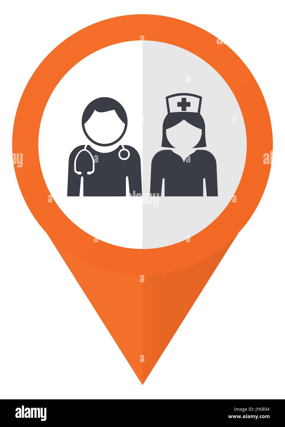 Hospital indicator Cut Out Stock Images & Pictures - Alamy