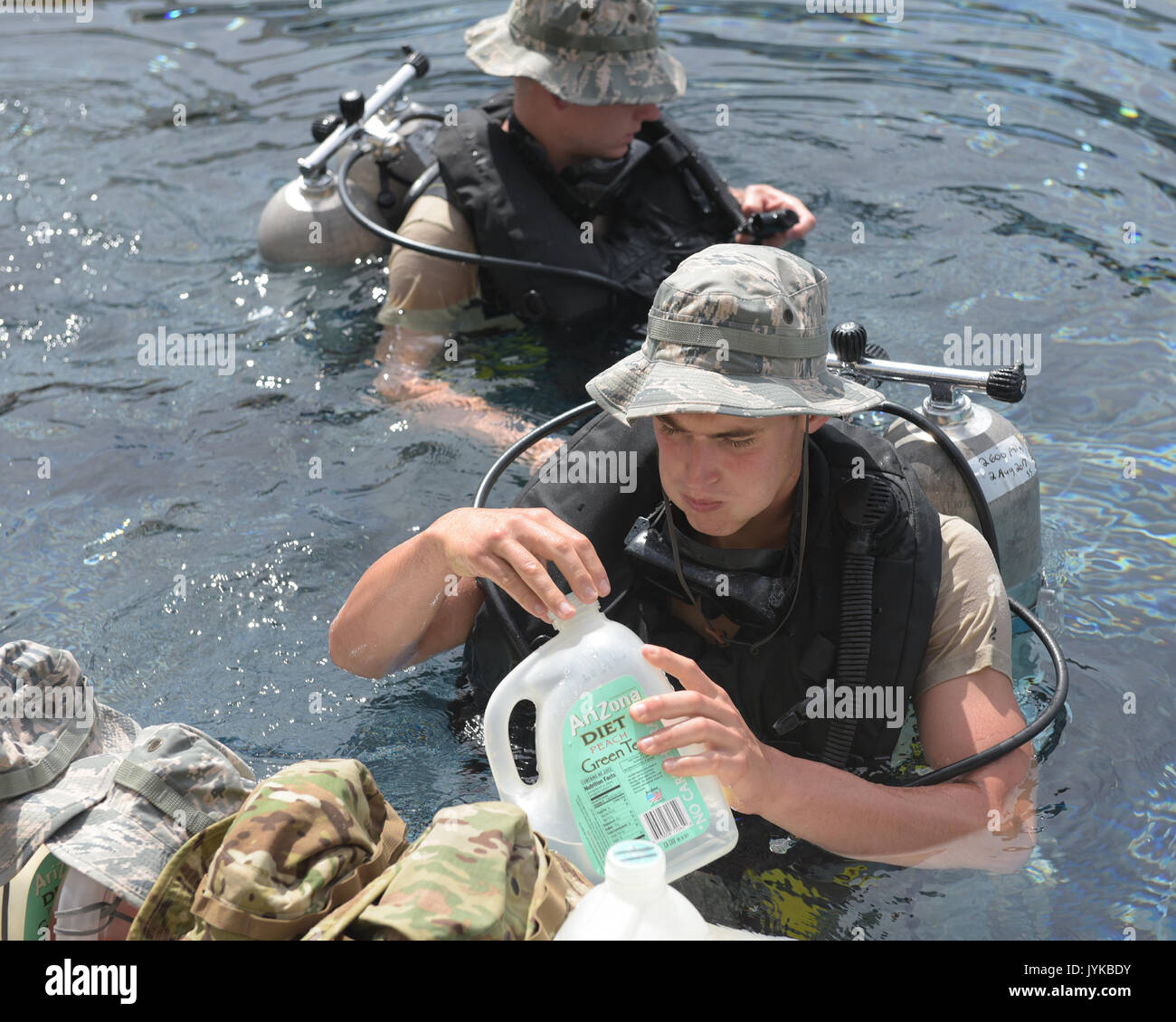 Fla naval diving and salvage training center hi-res stock photography ...