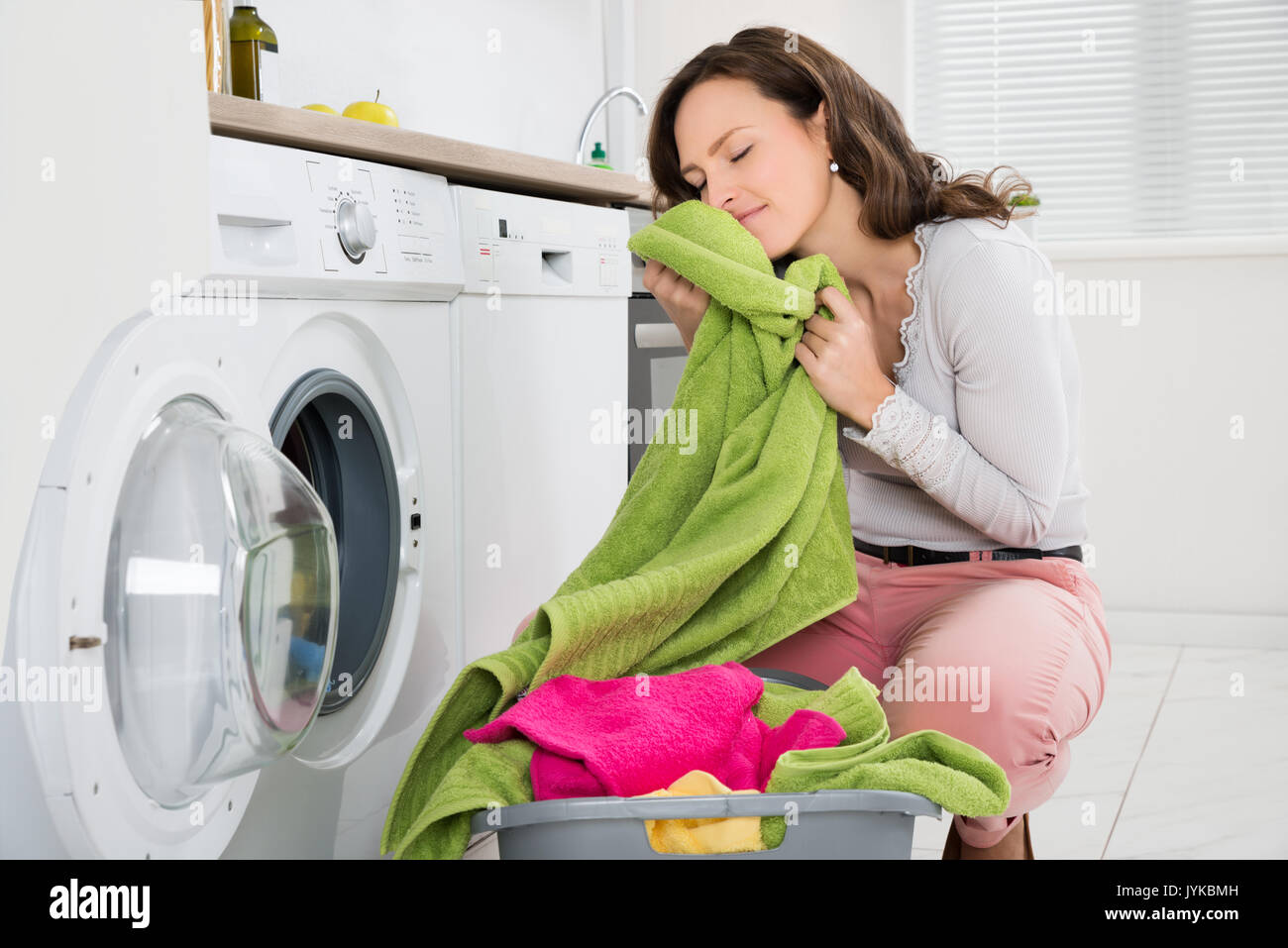 Laundering clothes hi-res stock photography and images - Alamy