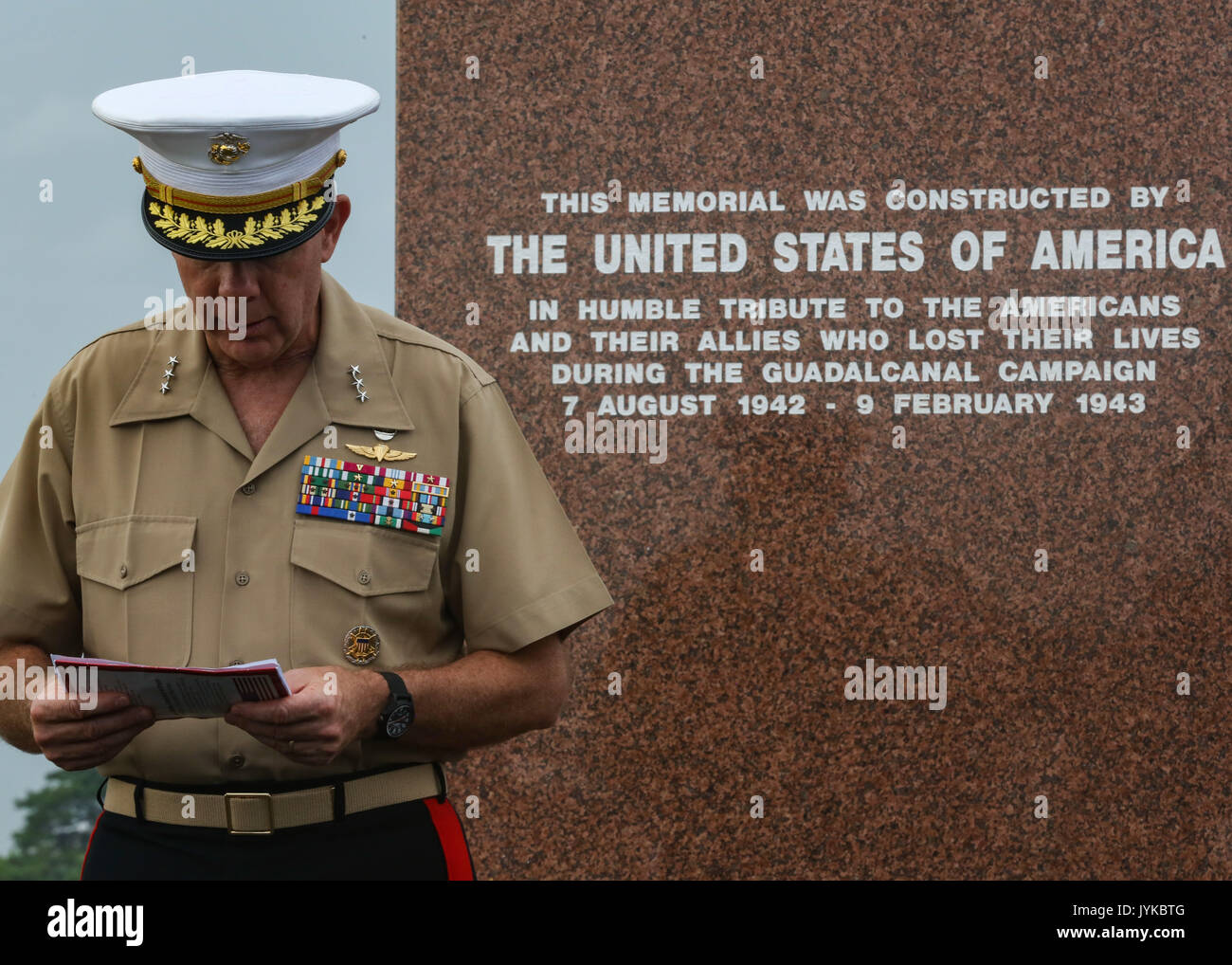 U.S. Marine Corps Lt. Gen. David H. Berger, commander of U.S. Marine ...