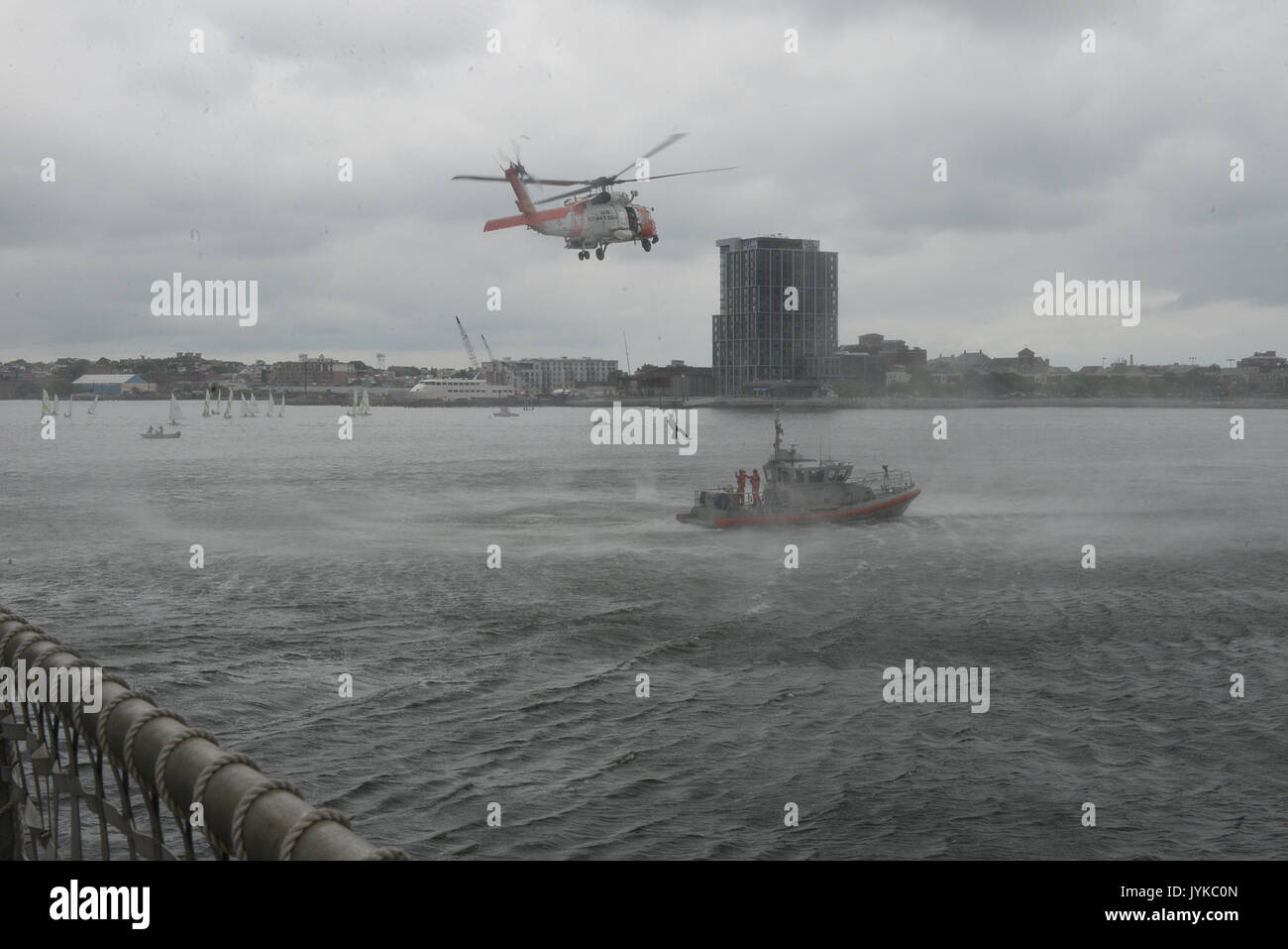 U s coast guard base boston hi-res stock photography and images - Alamy
