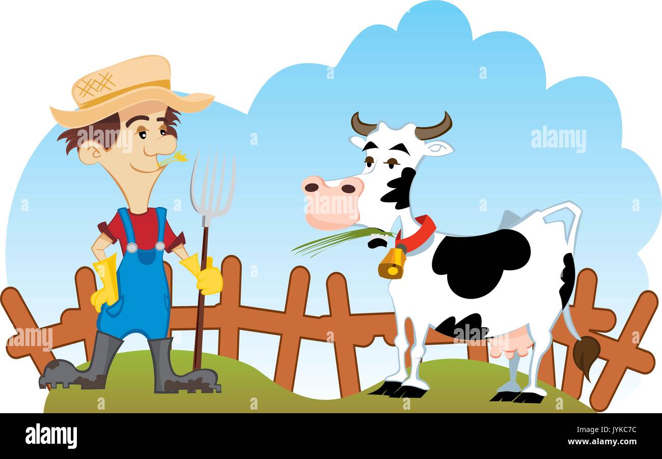 Farmer Stock Vector Images - Alamy