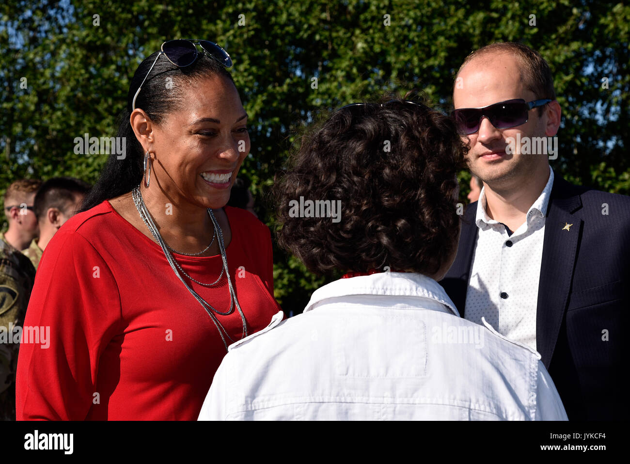 Air Force Maj. Gen. Linda L. Singh, Maryland adjutant general, speaks ...