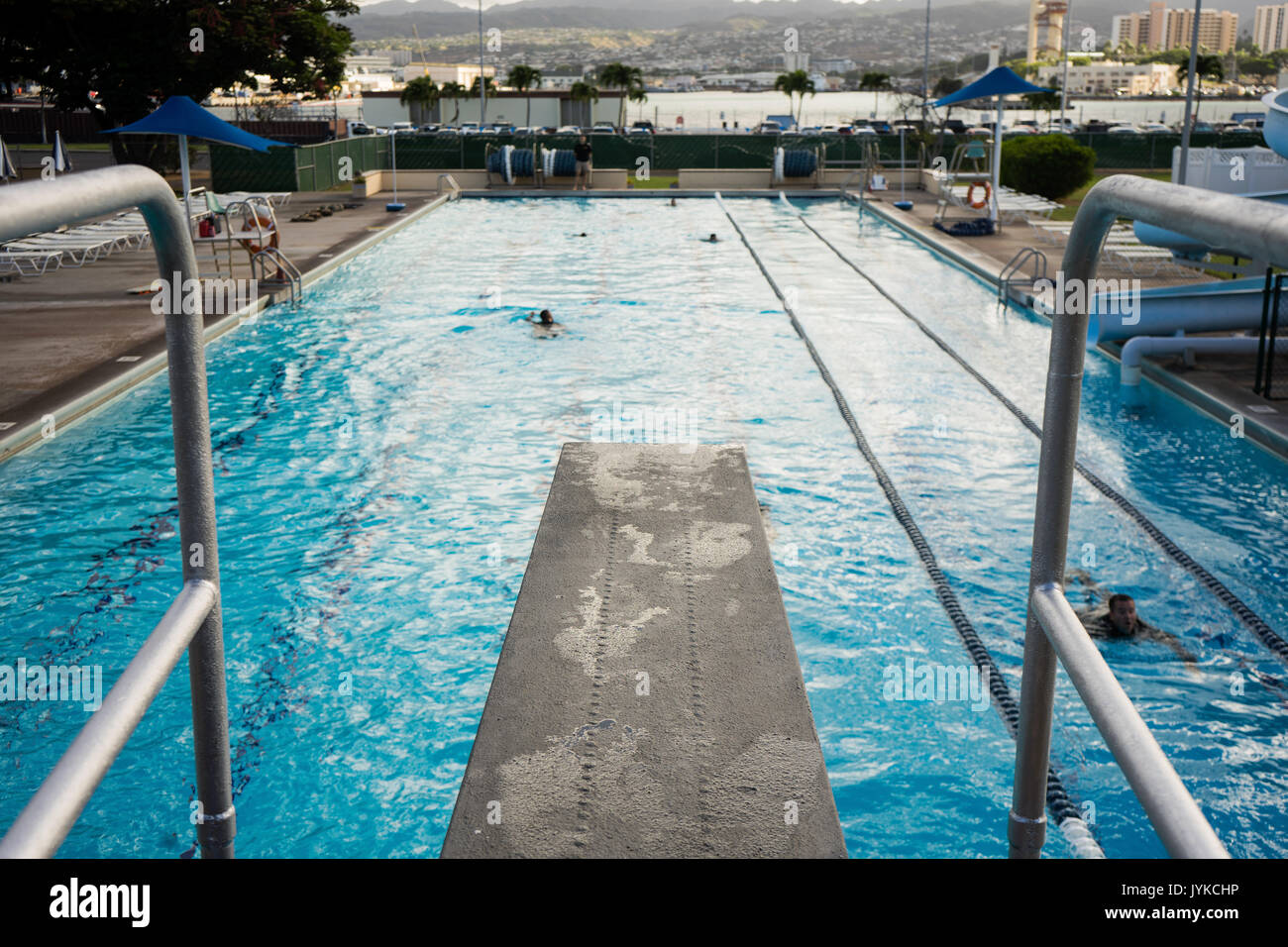 U.S. Marines attend annual swim qualification aboard Joint Base Pearl ...