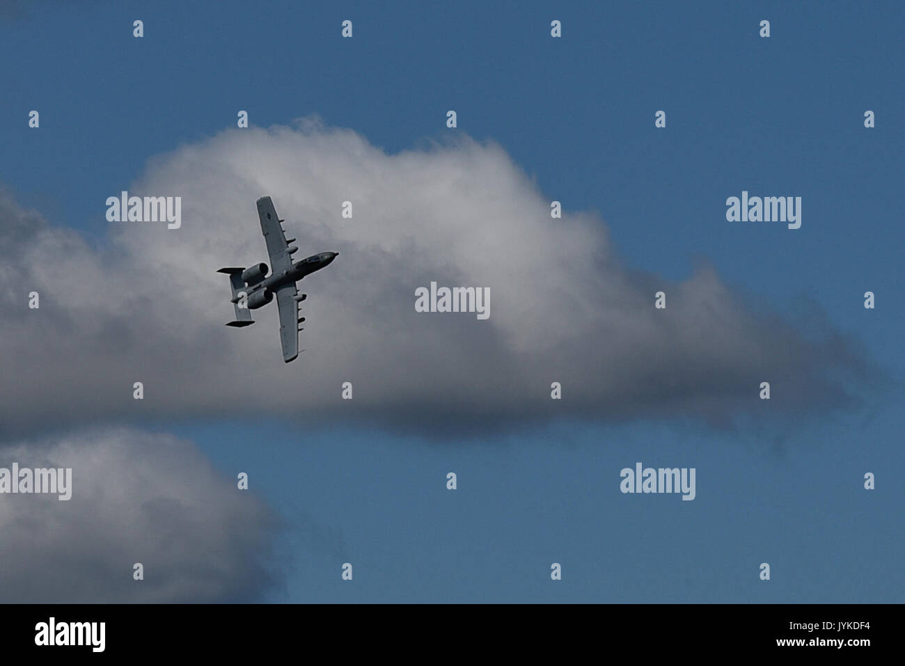 An A-10C Thunderbolt II aircraft participates in a training exercise ...