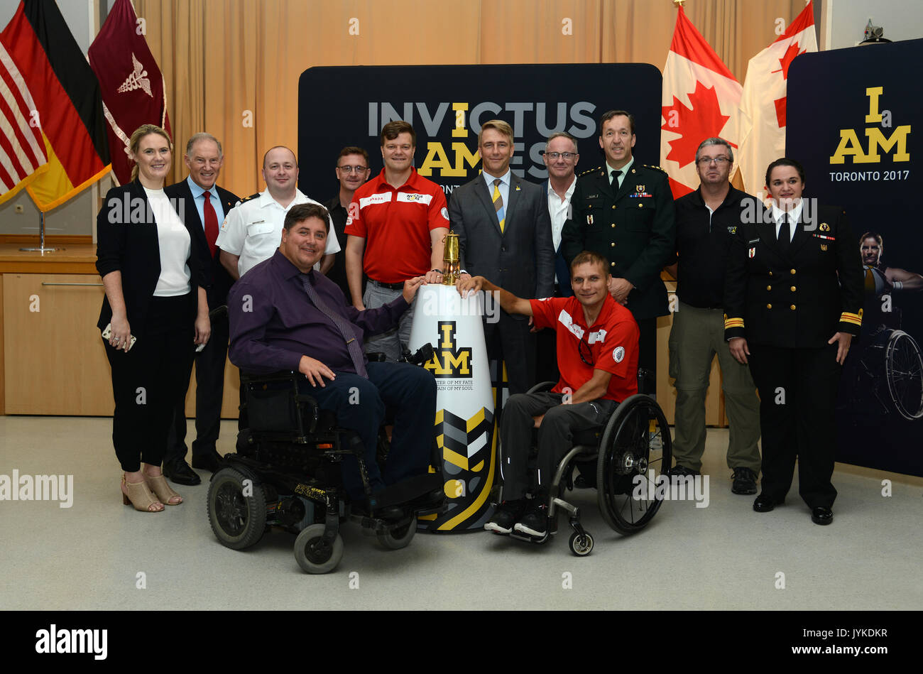 Invictus Games Toronto 2017 Team Canada co-captain Maj. Simon Mailloux ...