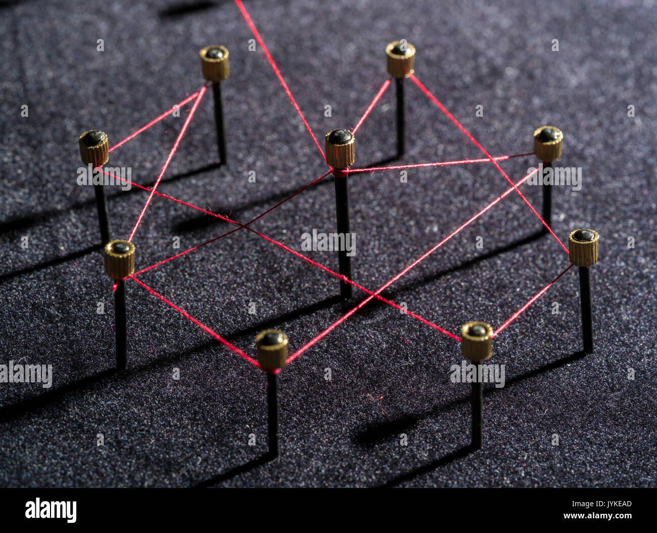 Social network or business organization concept Stock Photo - Alamy