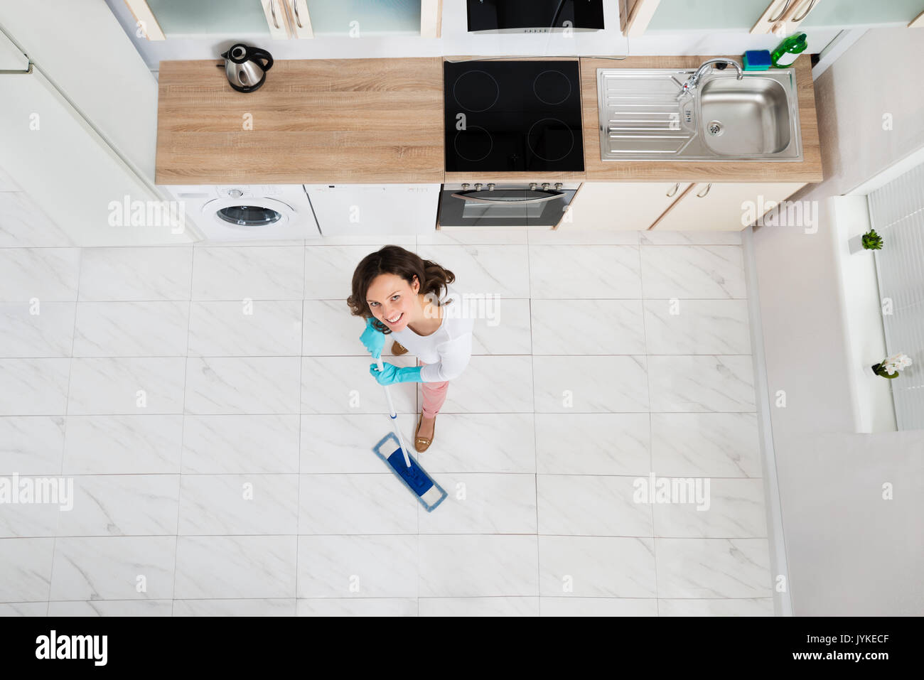 Mopping Kitchen Floor High Resolution Stock Photography and Images - Alamy