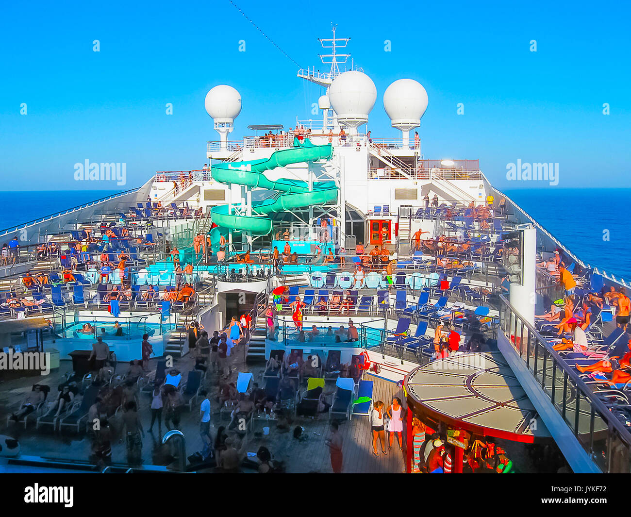 Carnival glory port miami cruise hi-res stock photography and images ...