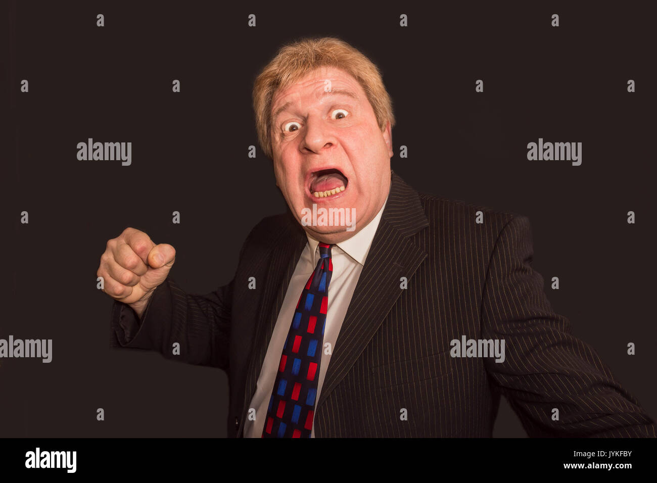 Angry senior fist hi-res stock photography and images - Alamy